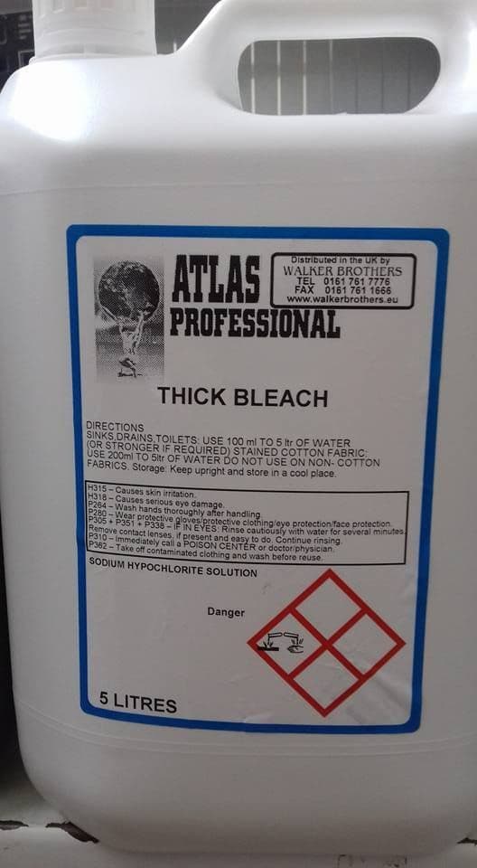 THICK BLEACH 5LTR – Raw Feeding Lancs Ltd